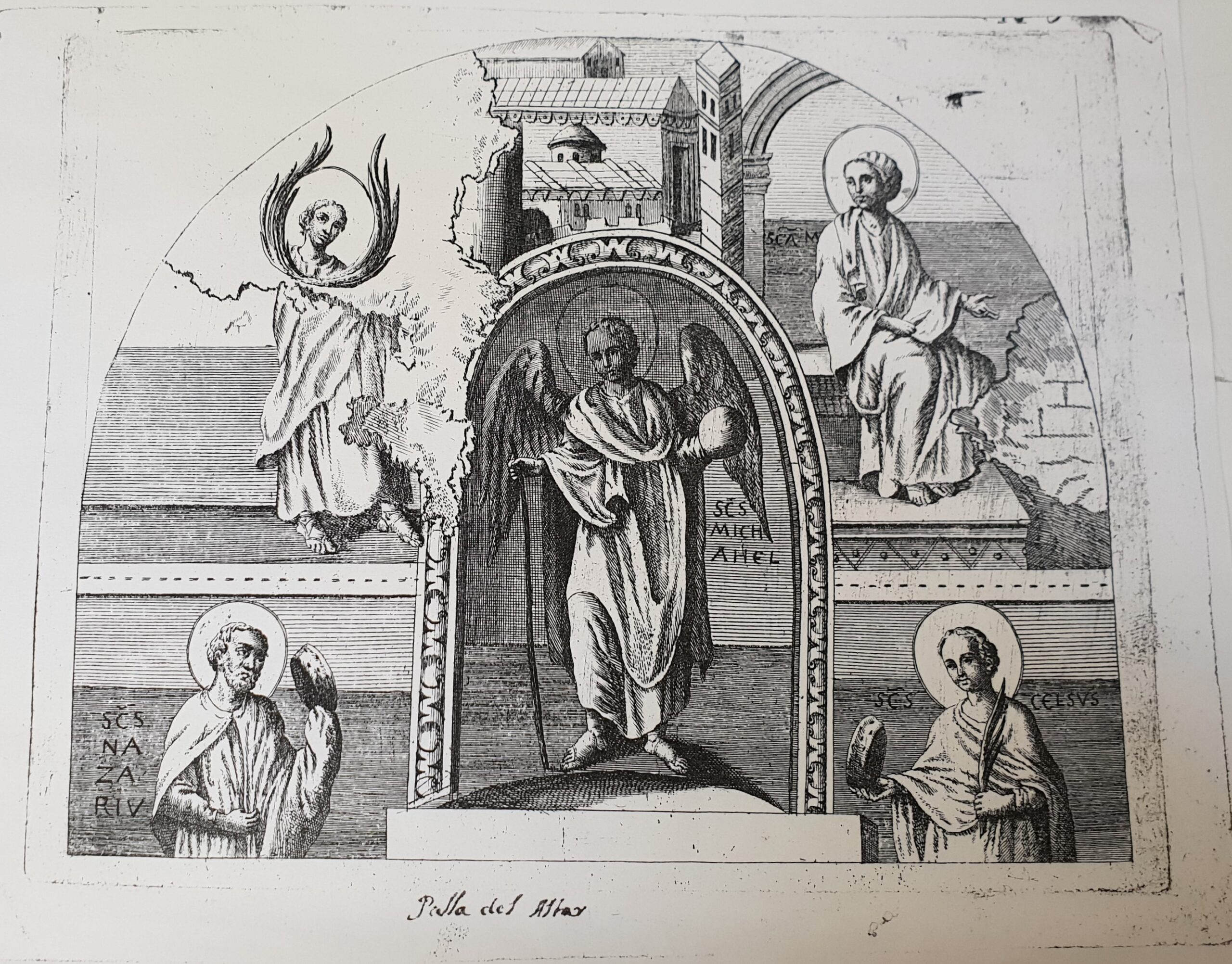 5. Annunciazione, San Michele Arcangelo e Santi Nazaro e Celso ...